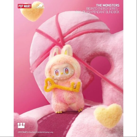 Labubu | Toys | Pop Mart 0 Authentic Loyalty Labubu Big Into Energy ...